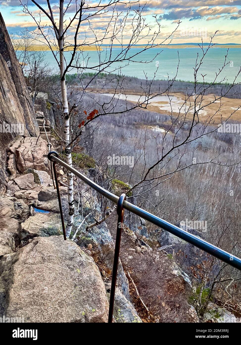 Precipice Orange and Black and Champlain North Ridge Trail climbing in ...