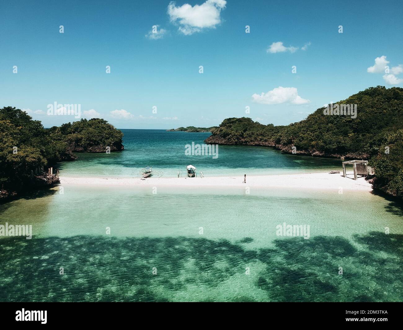 Aerial sandbar lagoon hi-res stock photography and images - Alamy