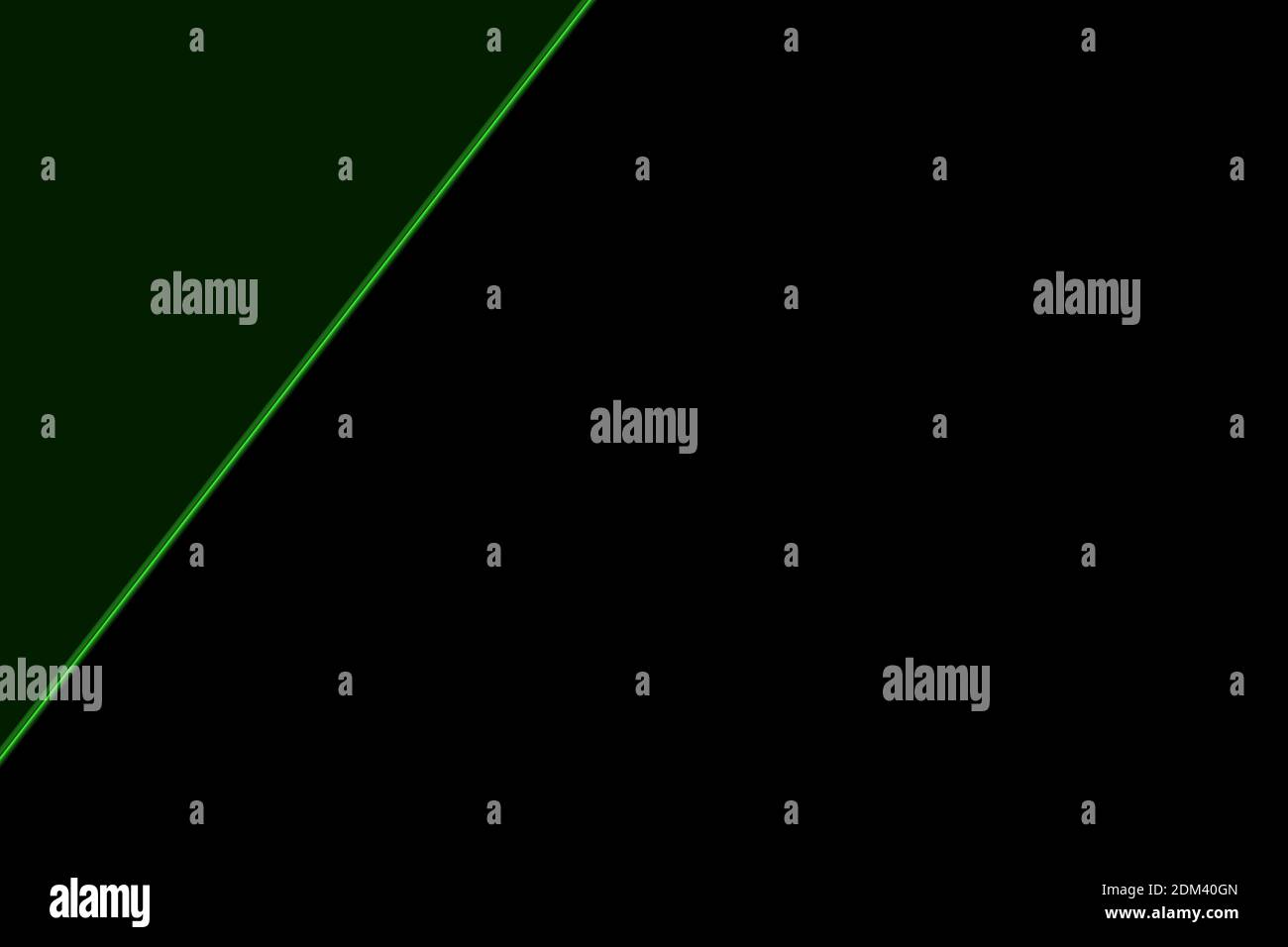 A black background with a green triangle for wallpapers Stock Photo - Alamy