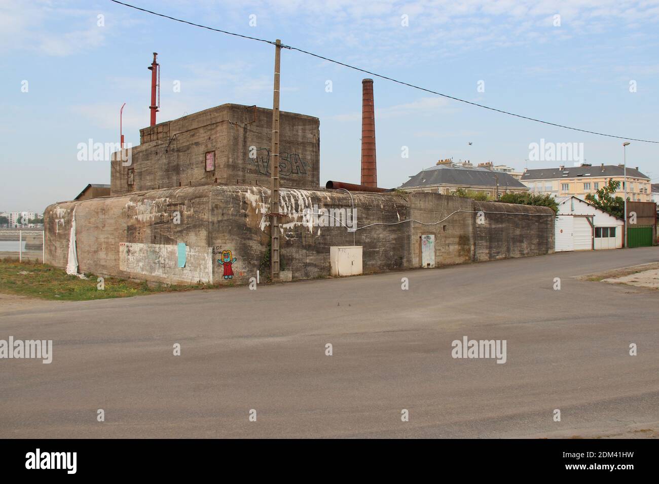 Bunker and chimney hi-res stock photography and images - Alamy
