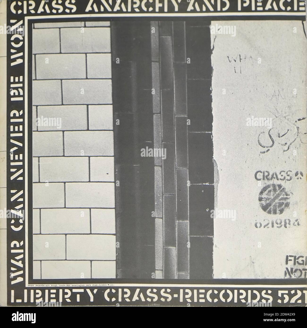 CRASS ‎STATIONS OF THE CRASS 12 2LP VINYL - Vintage Vinyl Record Cover ...