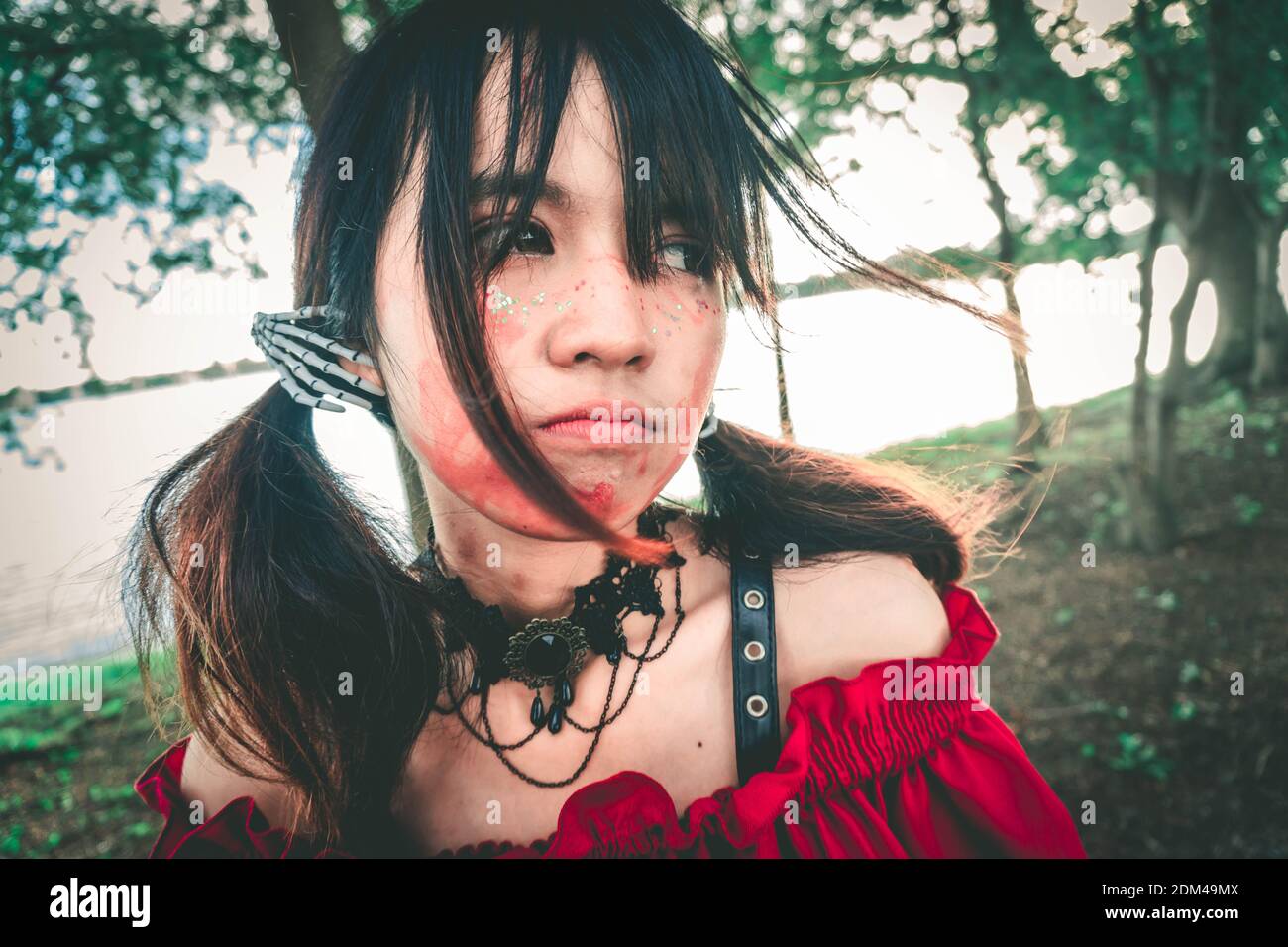Person covered in blood hi-res stock photography and images - Alamy