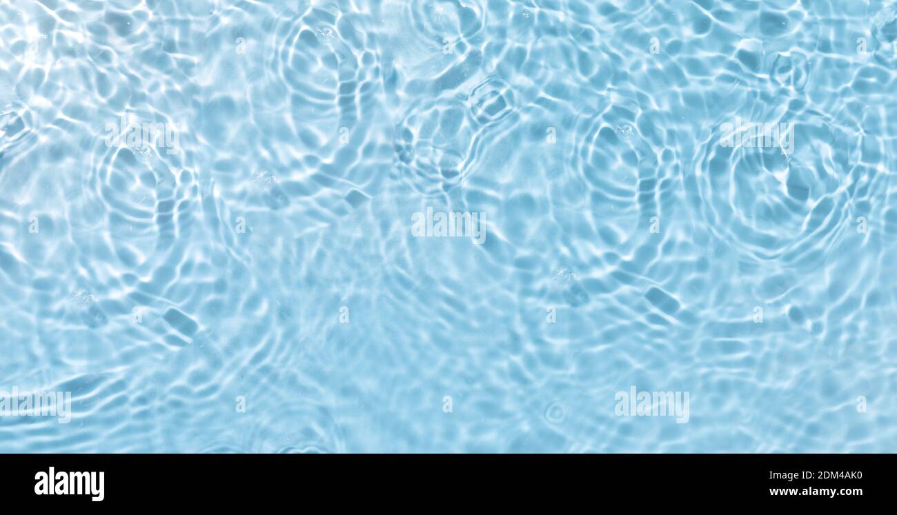 A high angle shot of water ripples on the surface of the water Stock ...