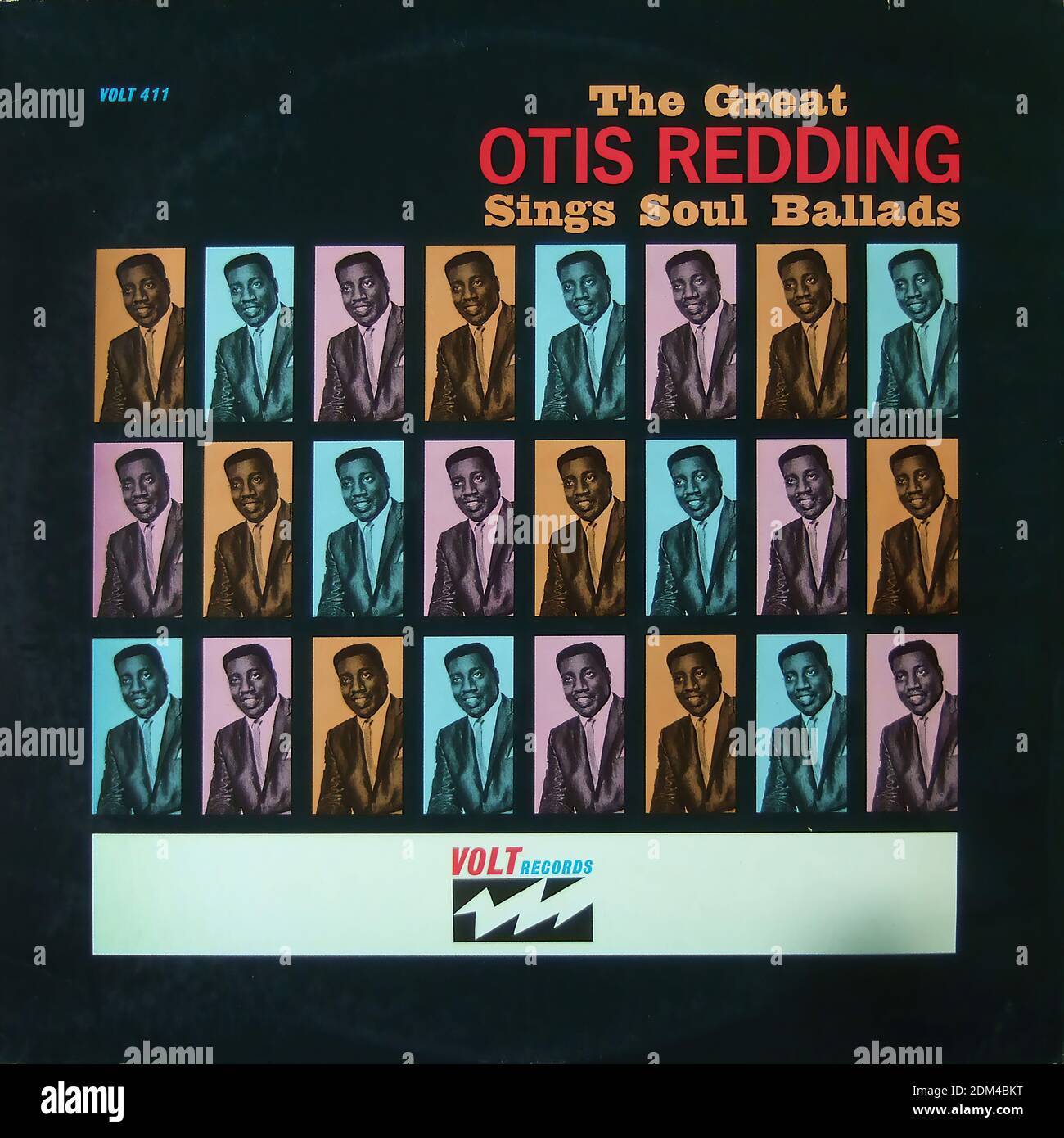 Otis Redding - Sings Soul Ballads - Vintage vinyl album cover Stock Photo - Alamy