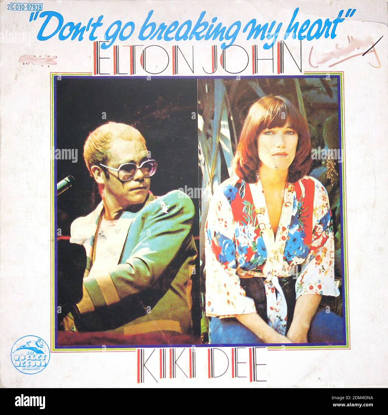 ELTON JOHN & KIKI DEE Dont go breaking my Heart Snow Queen - Vintage ...