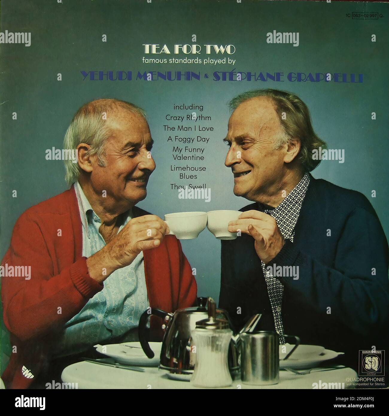 Yehudi Menuhin & Stephane Grappelli - Tea For Two, EMI QUADRO - Vintage ...
