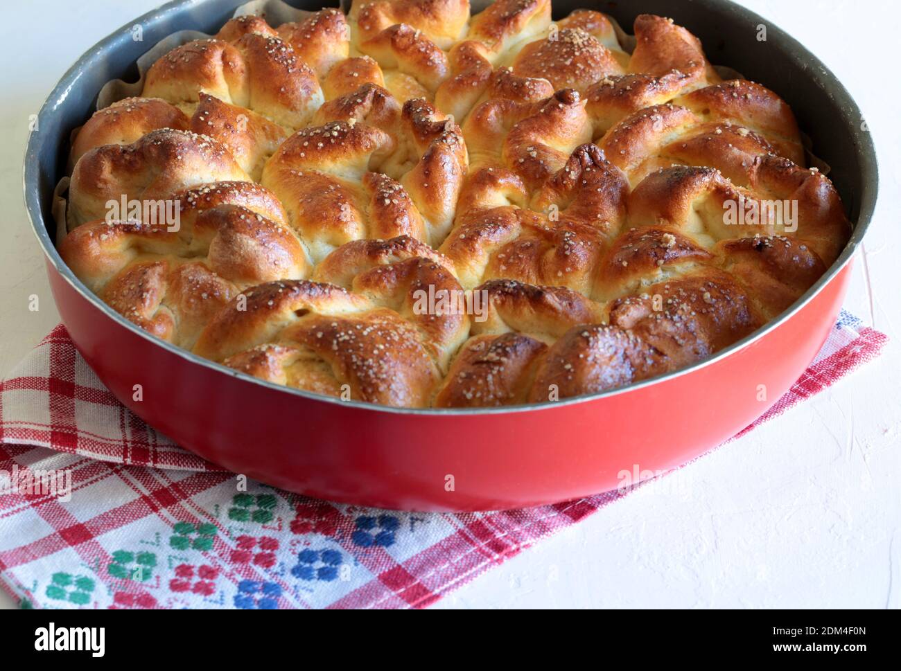 Homemade traditional Romanian sweets with cheese, knows as "Poale in ...