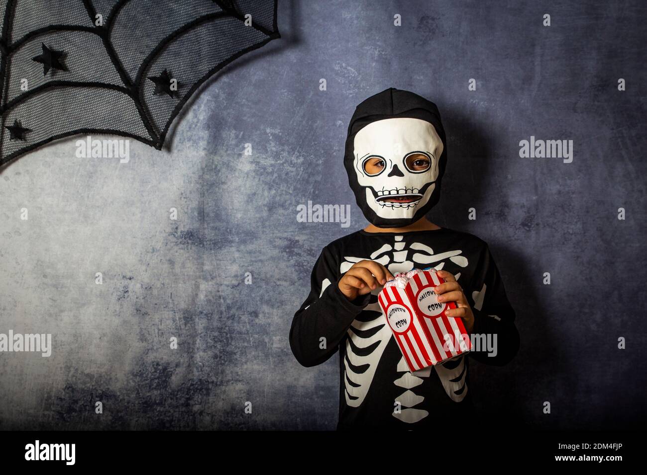 Skeleton costume and eating hi-res stock photography and images - Alamy