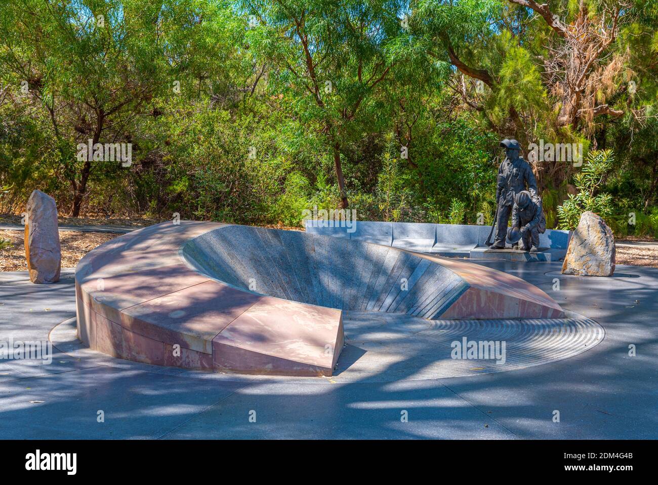 Firefighters' memorial at Kings Park and Botanic Garden in Perth ...
