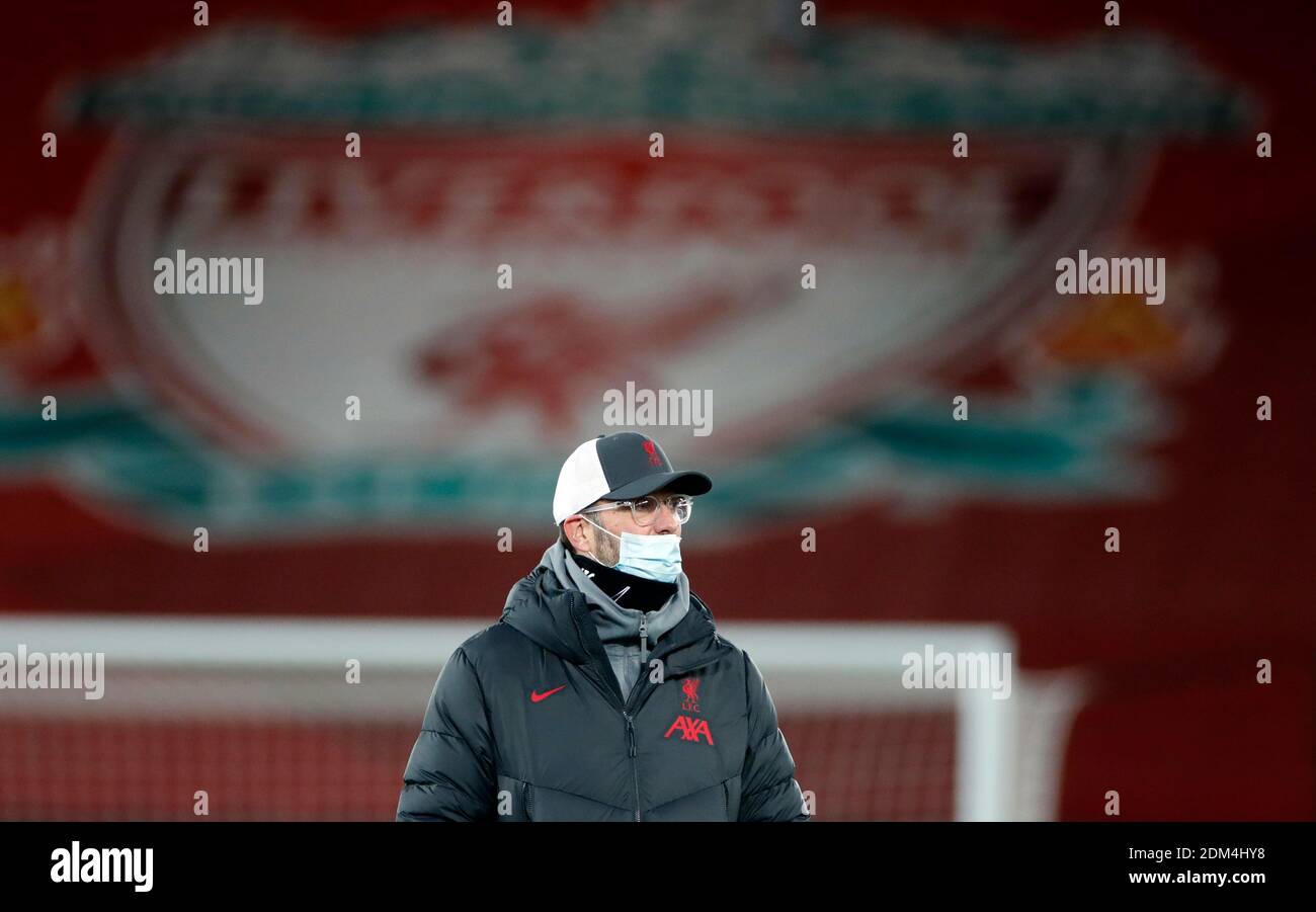 Liverpool manager jurgen klopp ahead of the premier league match at ...