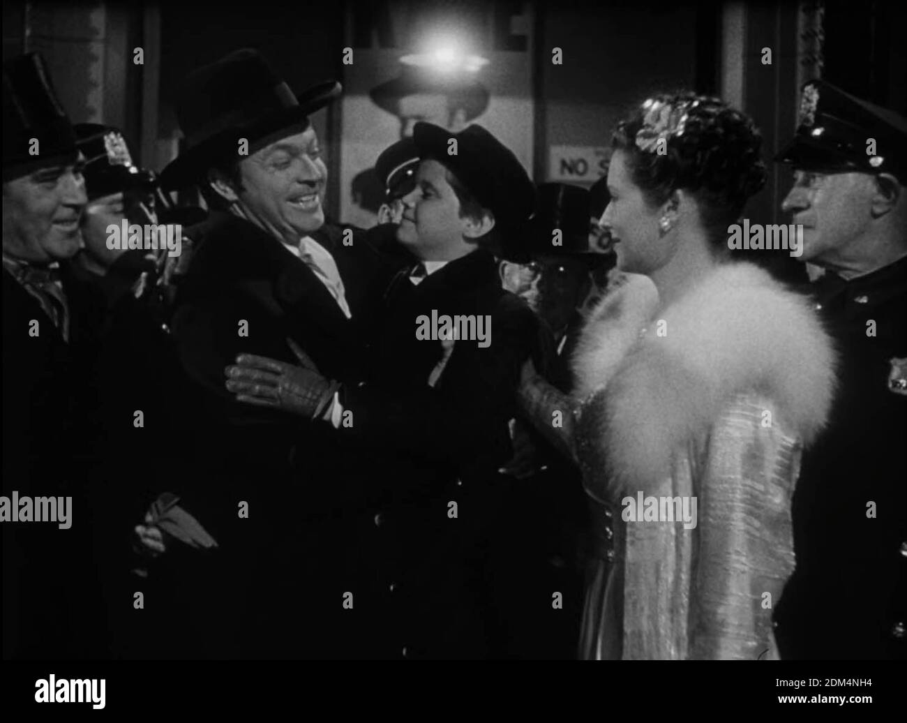 Los Angeles.CA.USA. Orson Welles, Sonny Bupp and Ruth Warrick in a ...