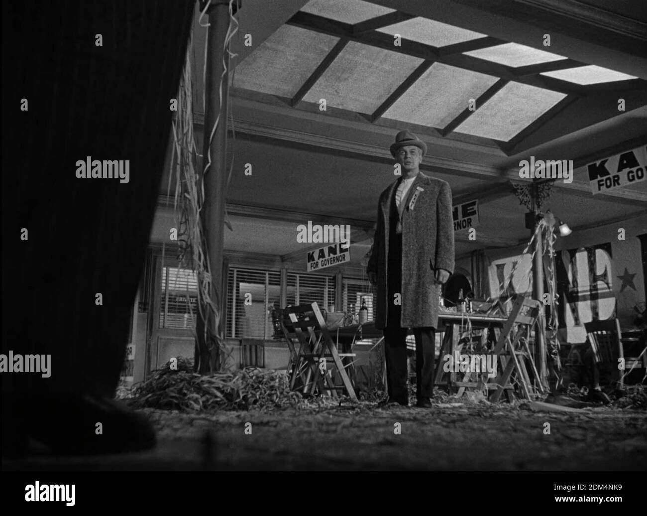 Los Angeles.CA.USA. Orson Welles and Joseph Cotten in ©RKO film, Citizen Kane (1941) Director ...