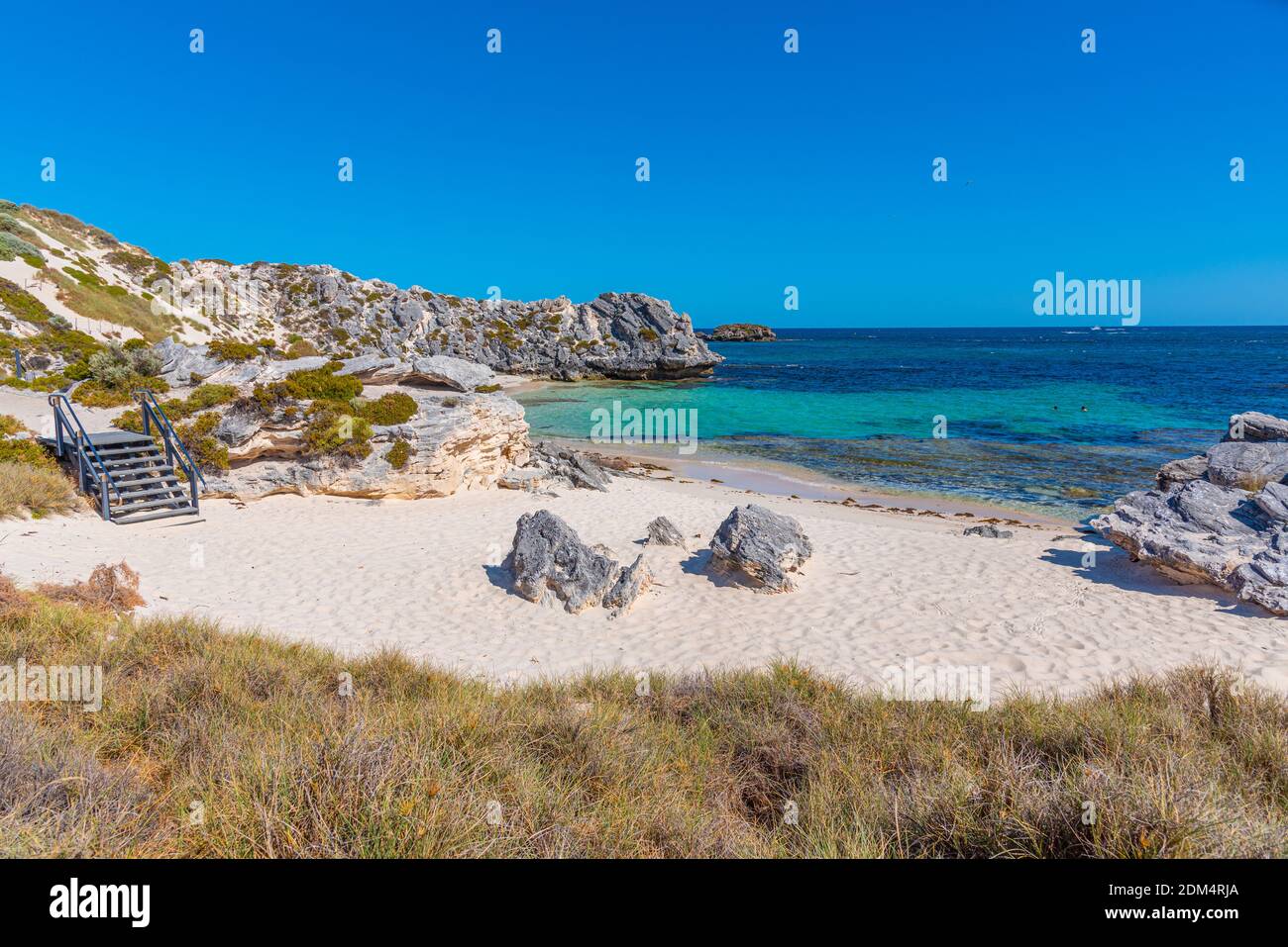 Little parakeet bay at Rottnest island in Australia Stock Photo - Alamy
