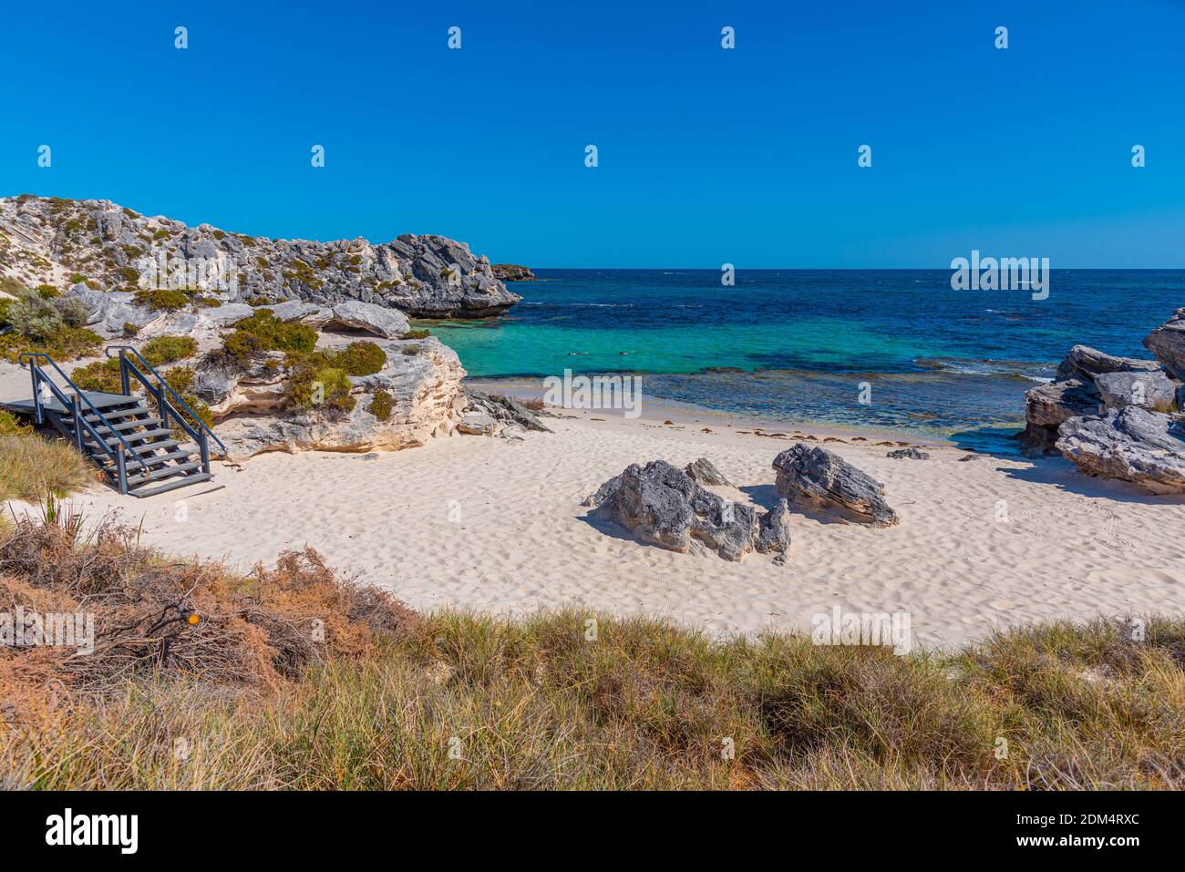 Little parakeet bay at Rottnest island in Australia Stock Photo - Alamy