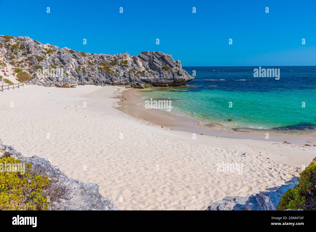 Little parakeet bay at Rottnest island in Australia Stock Photo - Alamy