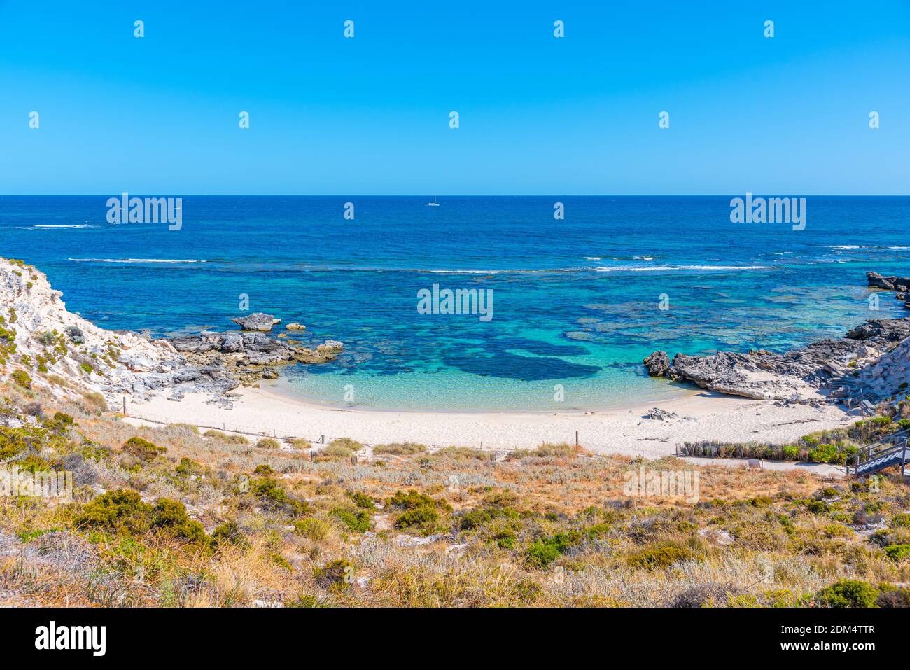 Little Armstrong bay at Rottnest island in Australia Stock Photo - Alamy