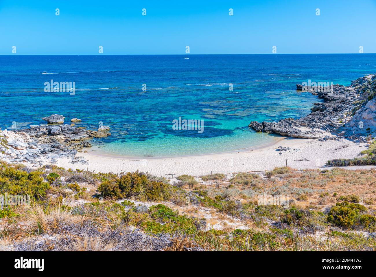 Little Armstrong bay at Rottnest island in Australia Stock Photo - Alamy
