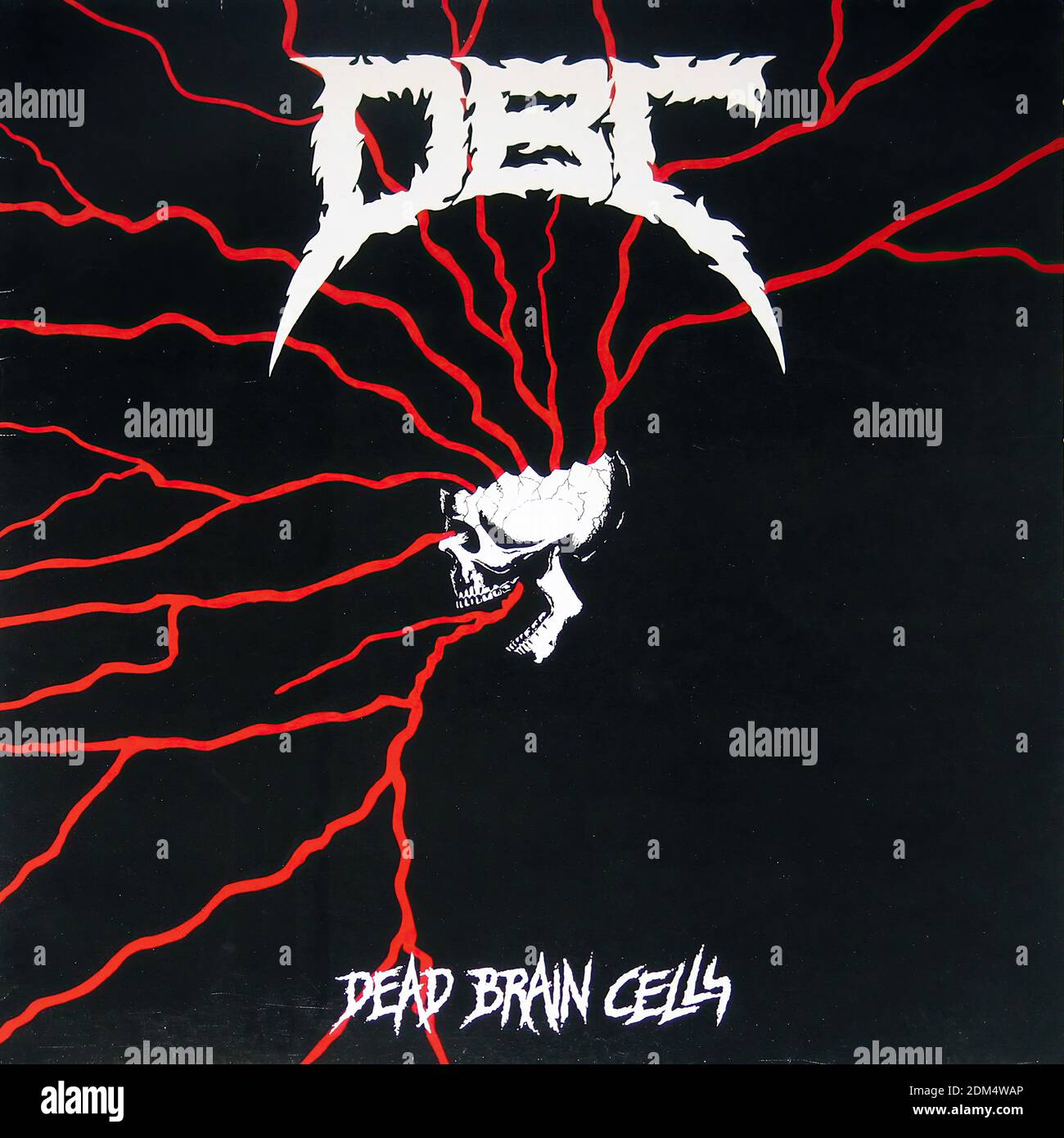 DBC Dead Brain Cells - Vintage Vinyl Record Cover02 Stock Photo - Alamy
