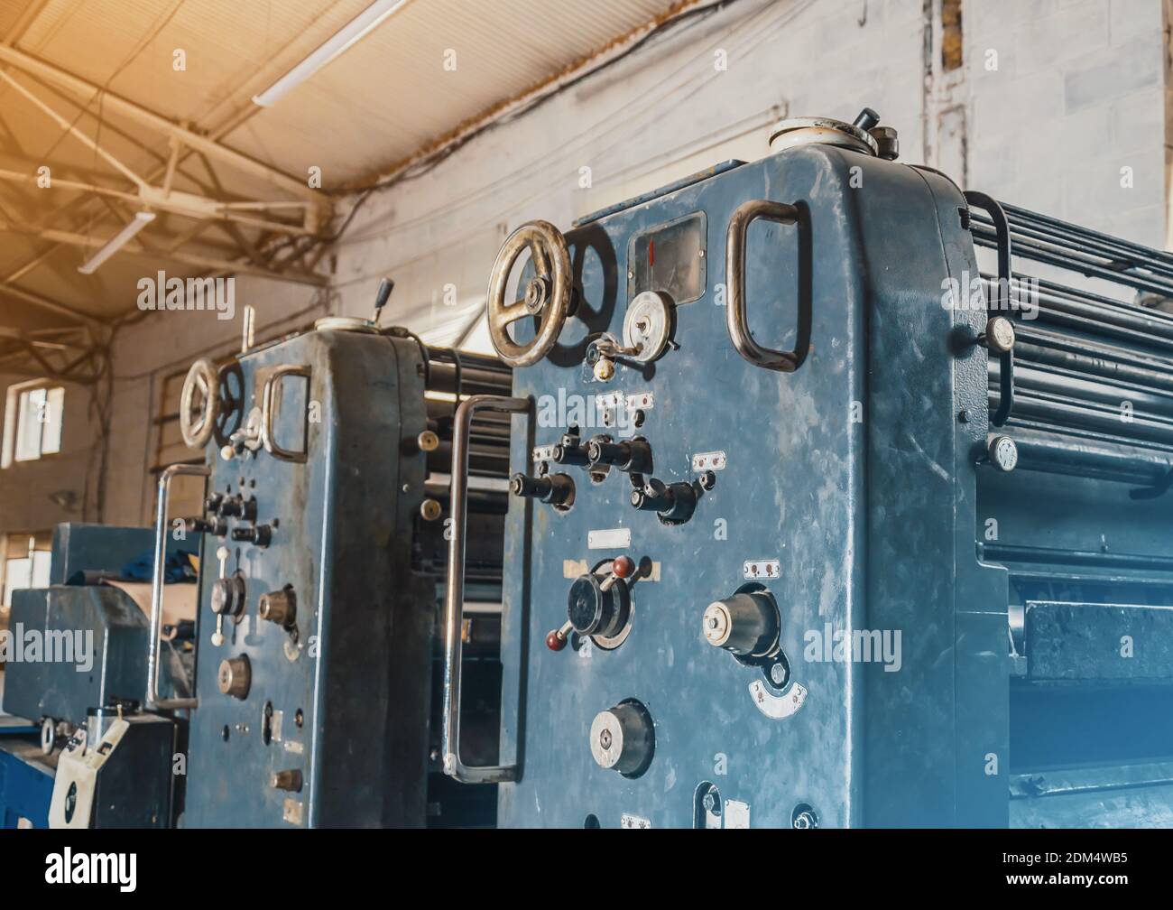 Manufacturing Equipment In Factory Stock Photo - Alamy