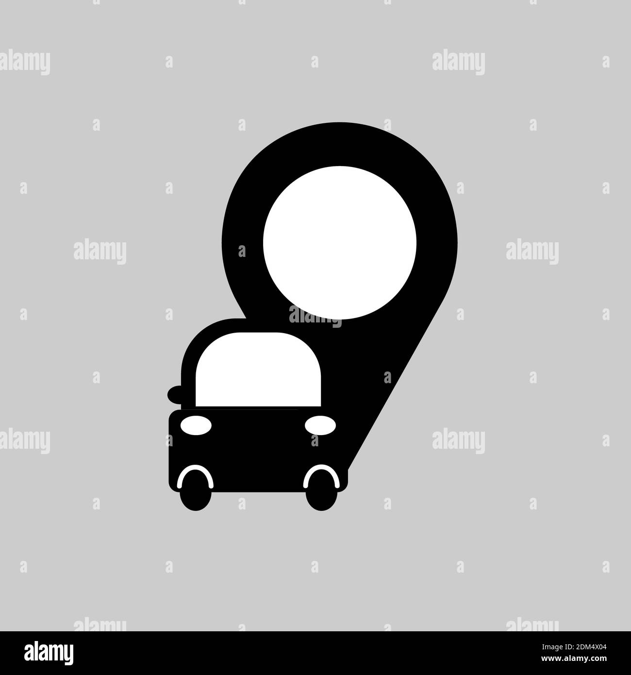 Geo icons gps car. Pin vector stock illustration isolated. eps10 Stock ...