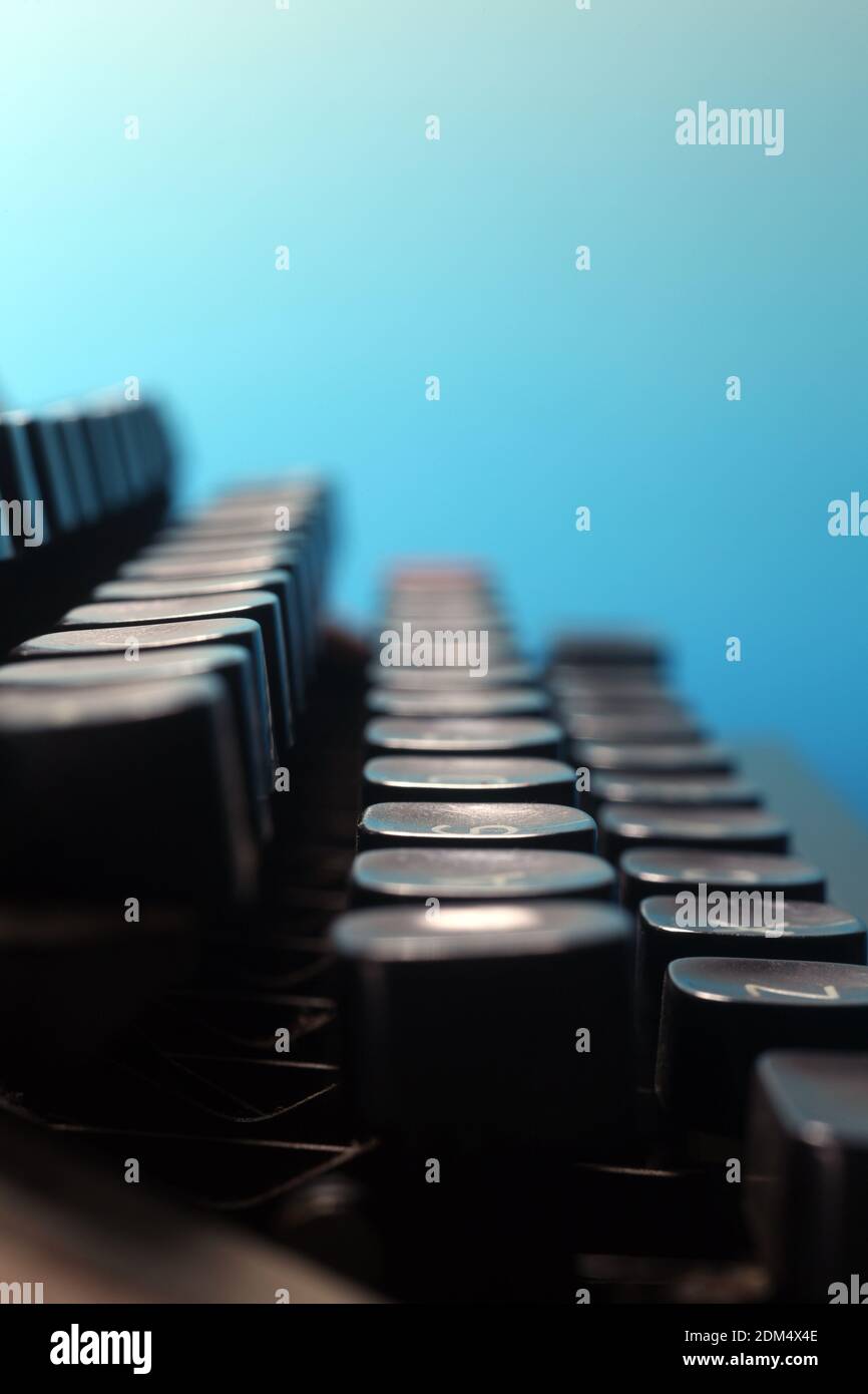 Close-up Of Computer Keyboard Against Wall Stock Photo - Alamy