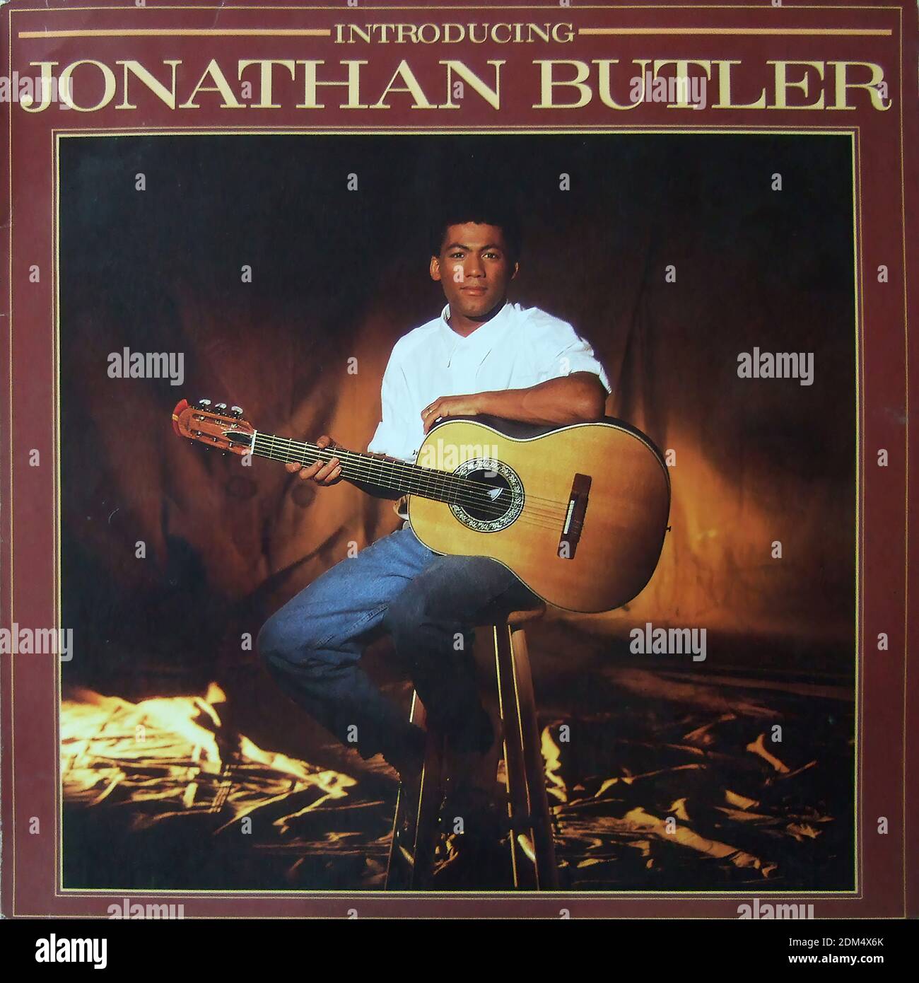 Introducing Jonathan Butler - Vintage vinyl album cover Stock Photo - Alamy