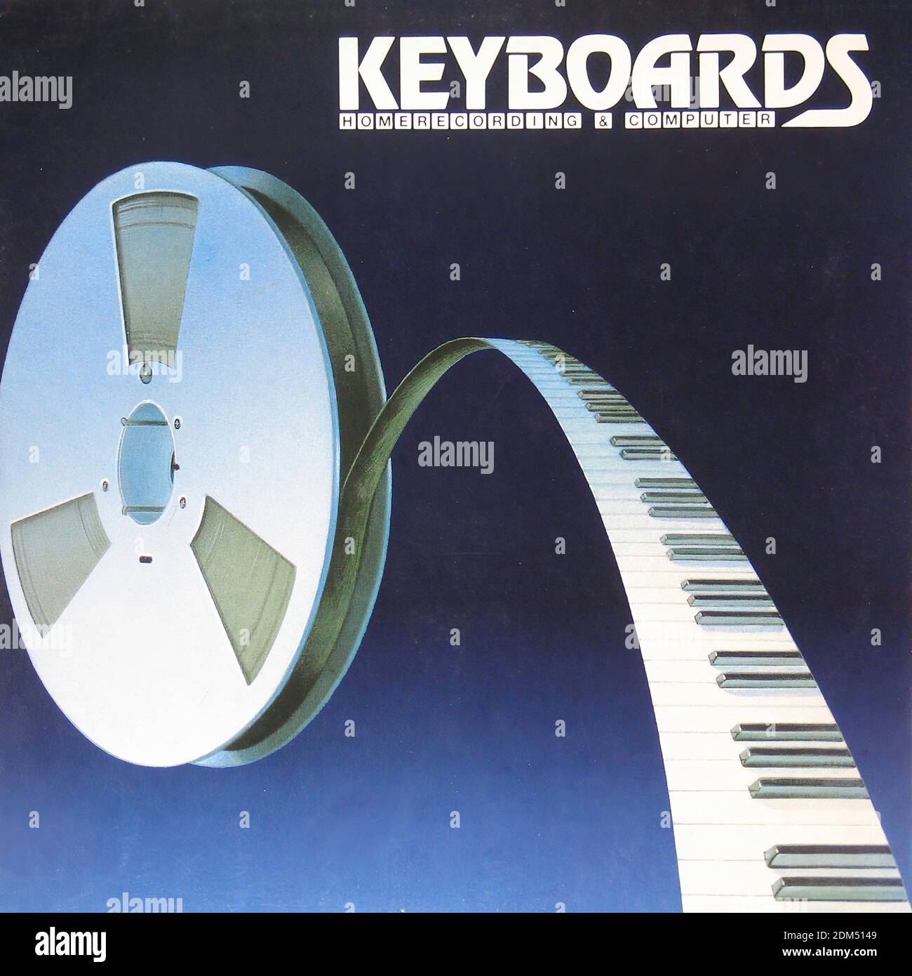 Keyboards Home Recording and Computers - Vintage Vinyl Record Cover ...