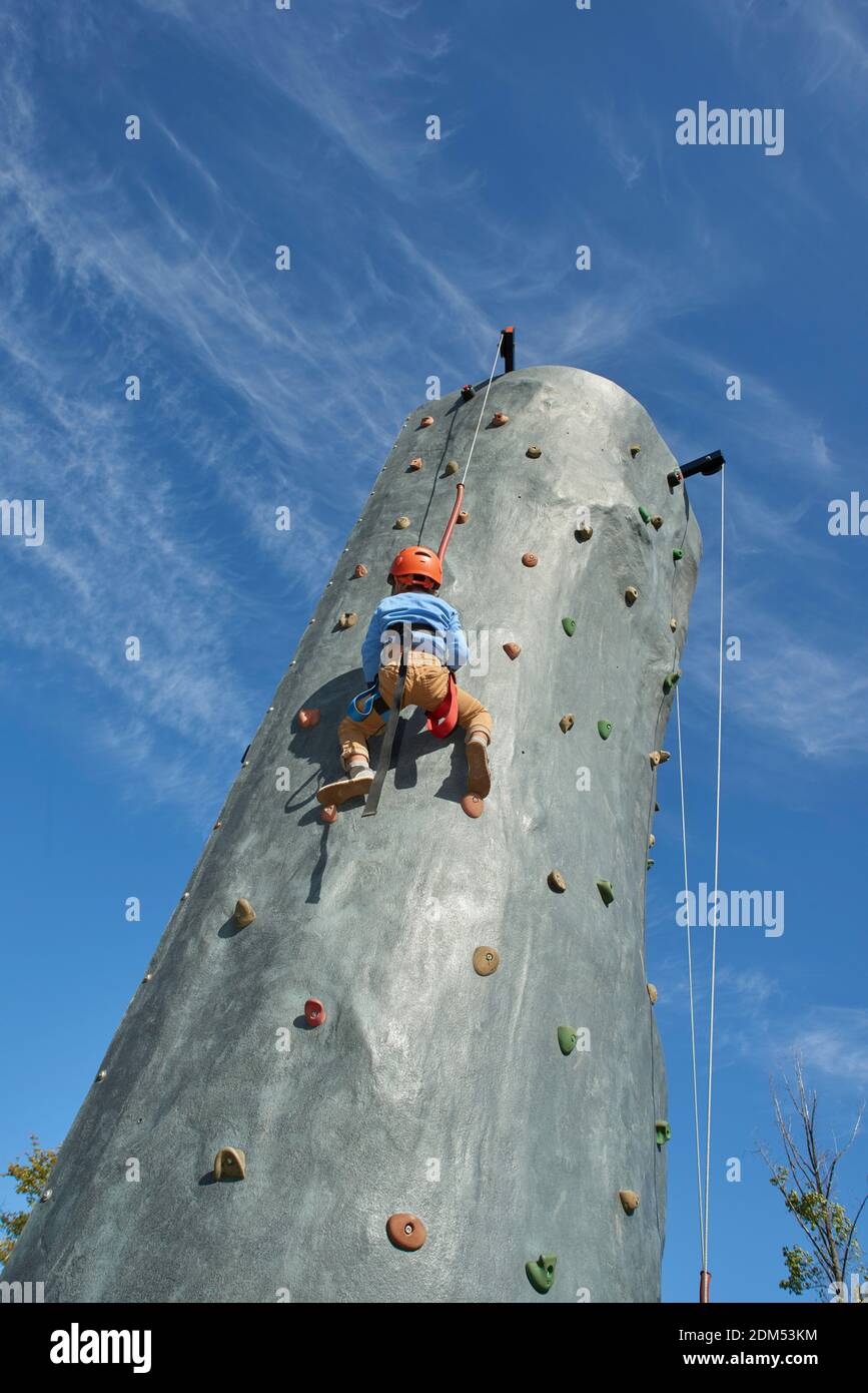 climbing tower challenge Stock Photo - Alamy