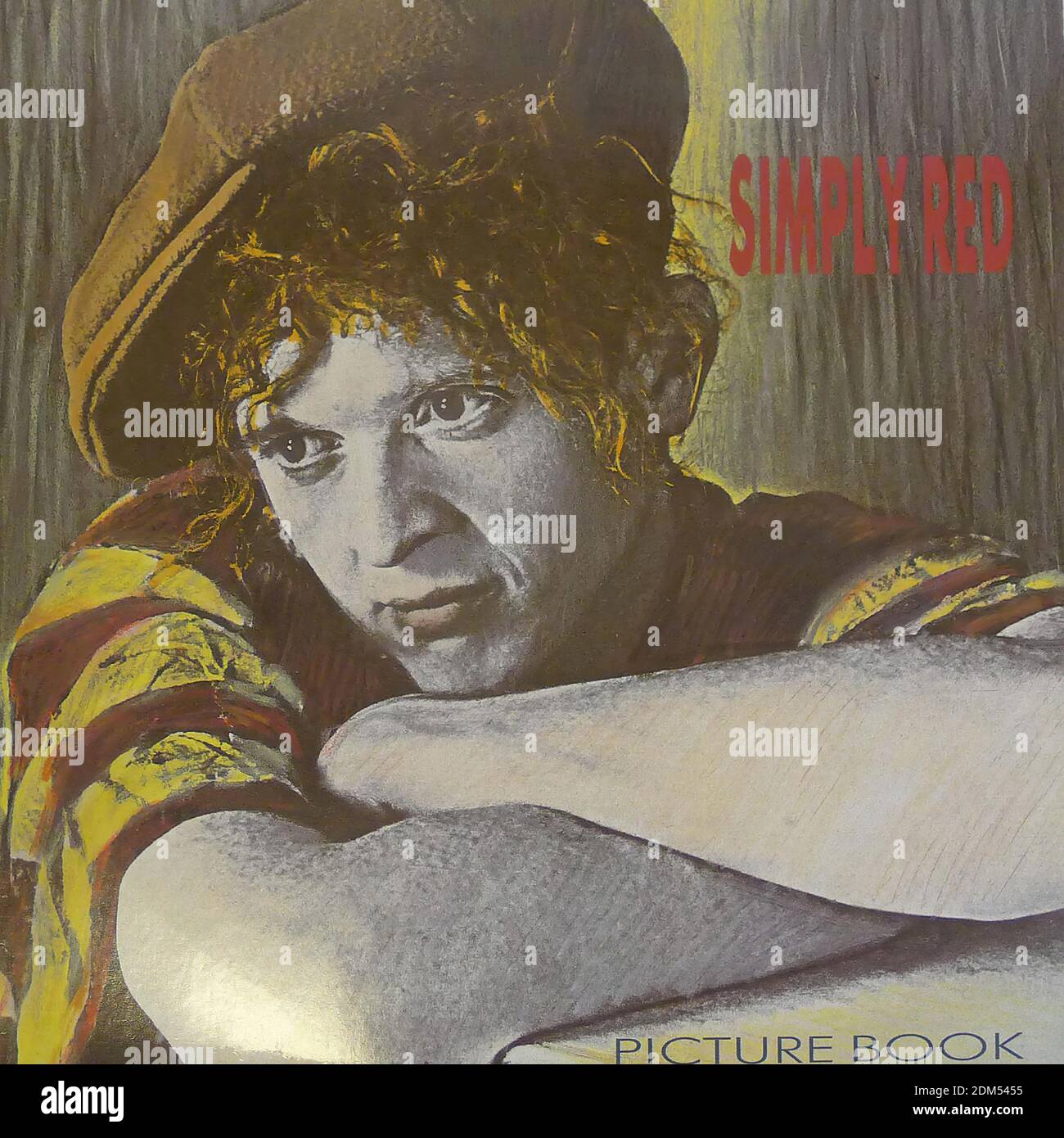 Simply Red Picture Book - Vintage Vinyl Record Cover Stock Photo - Alamy
