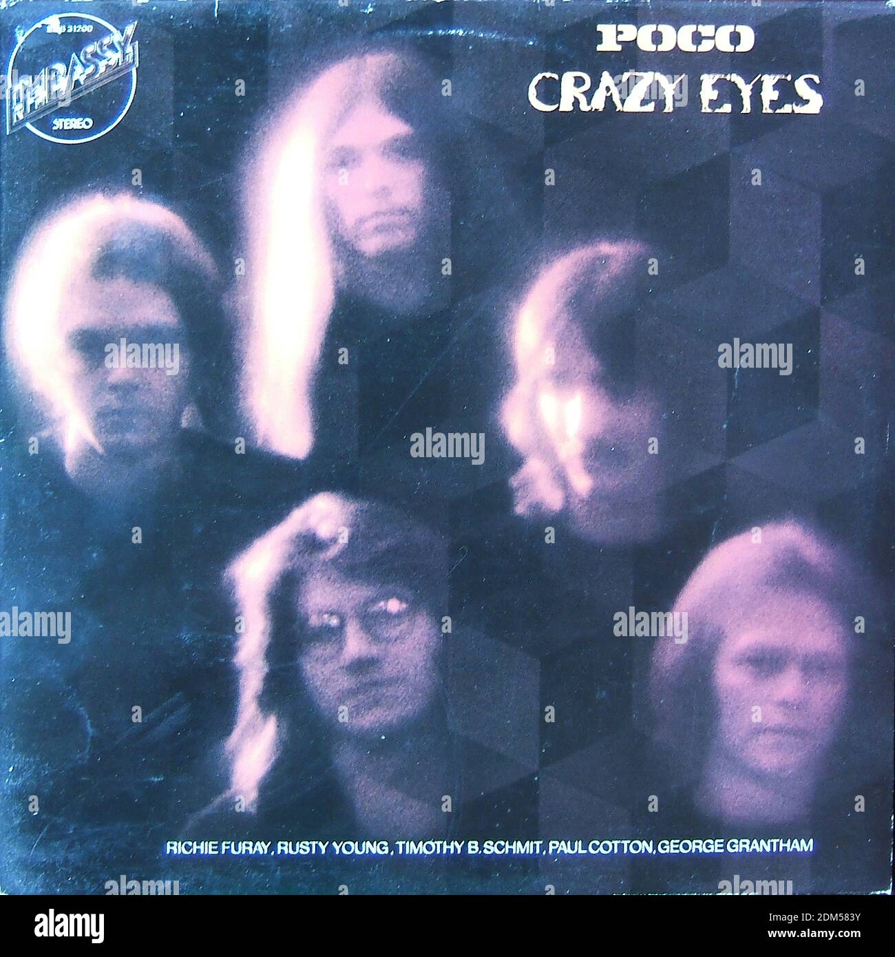 Poco - Crazy Eyes - Vintage vinyl album cover Stock Photo - Alamy