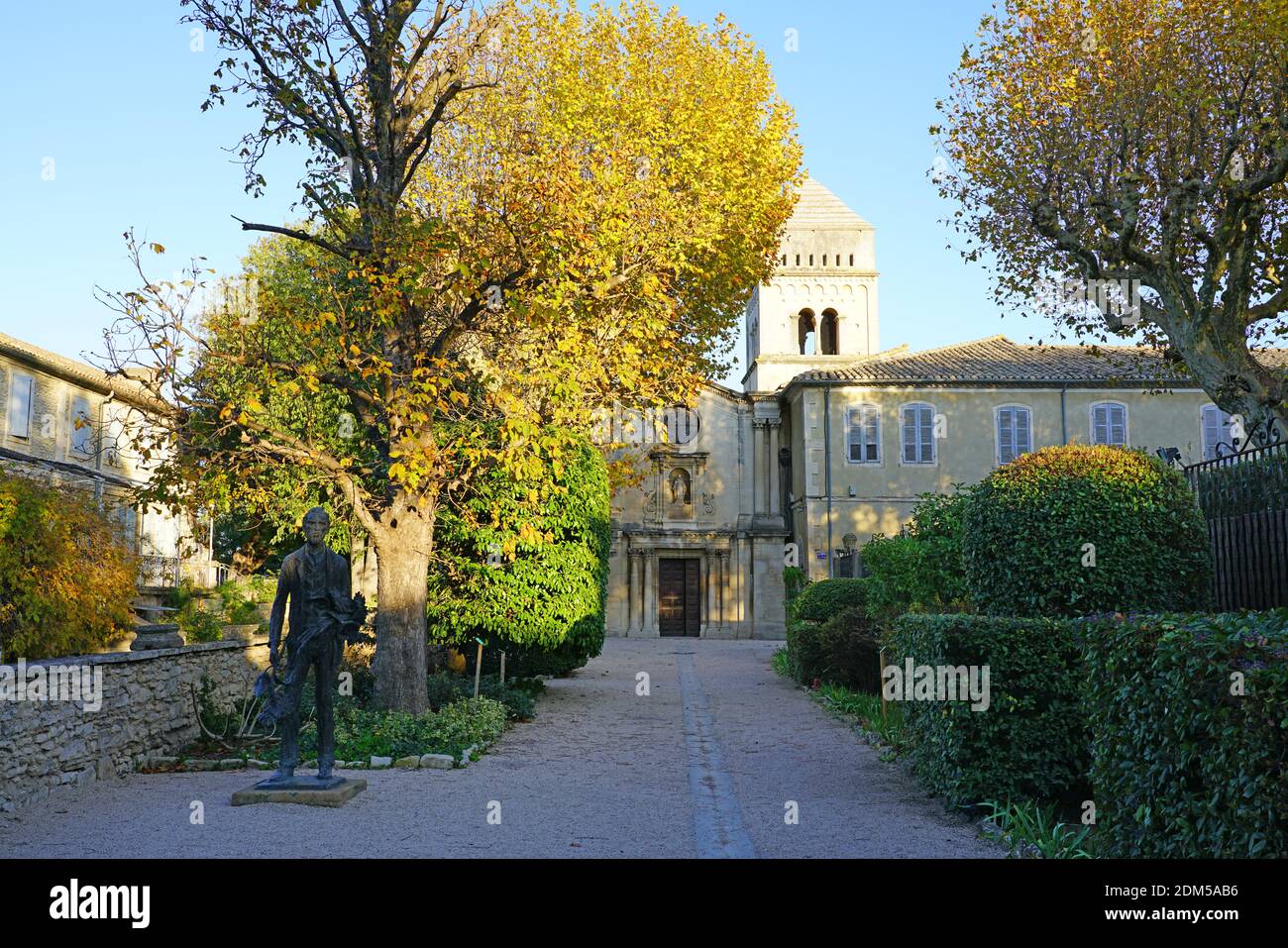 SAINT-REMY DE PROVENCE, FRANCE -12 NOV 2019- View of Saint-Paul de ...