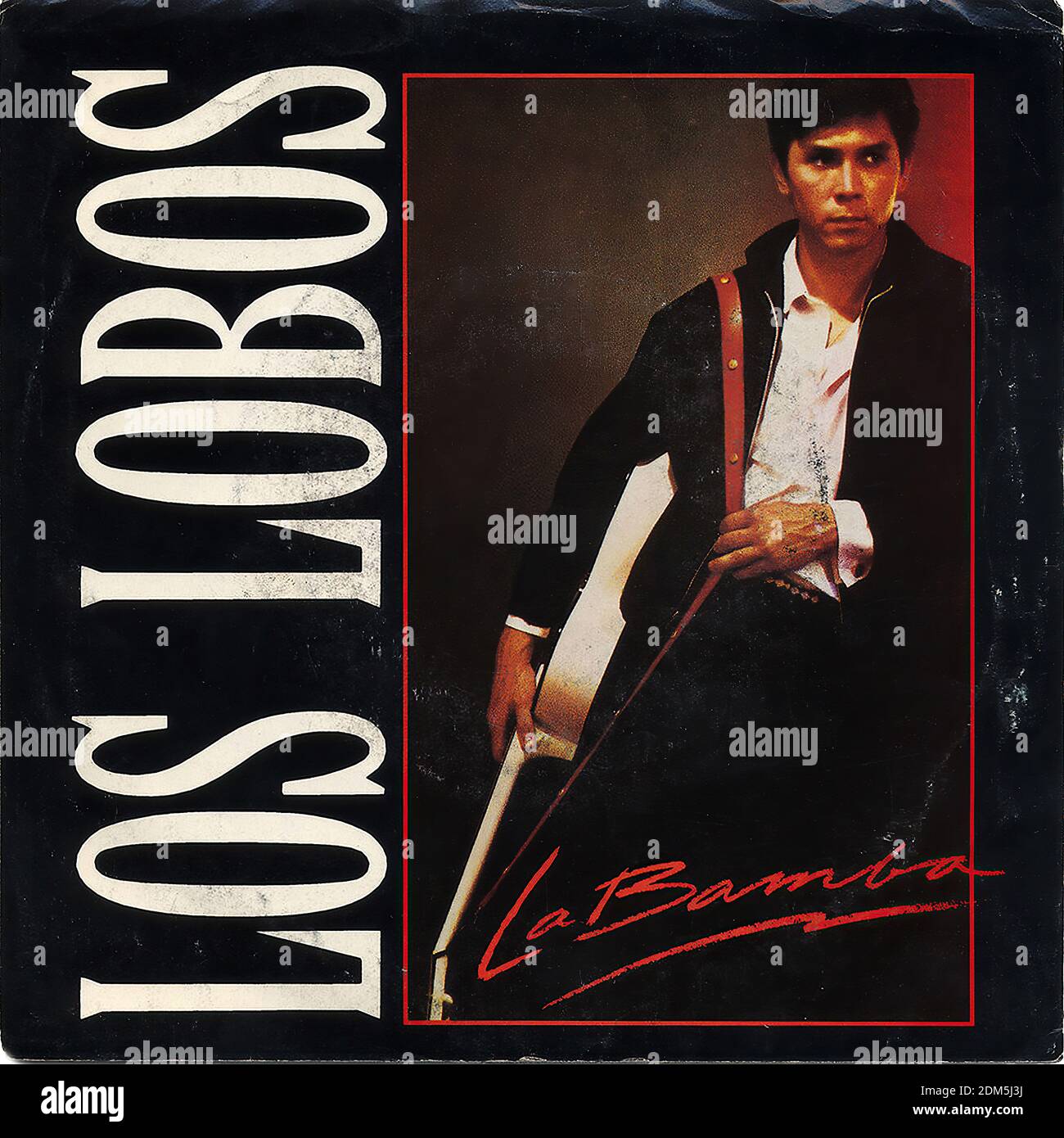 La Bamba, Los Lobo - Vintage Record Cover Stock Photo - Alamy