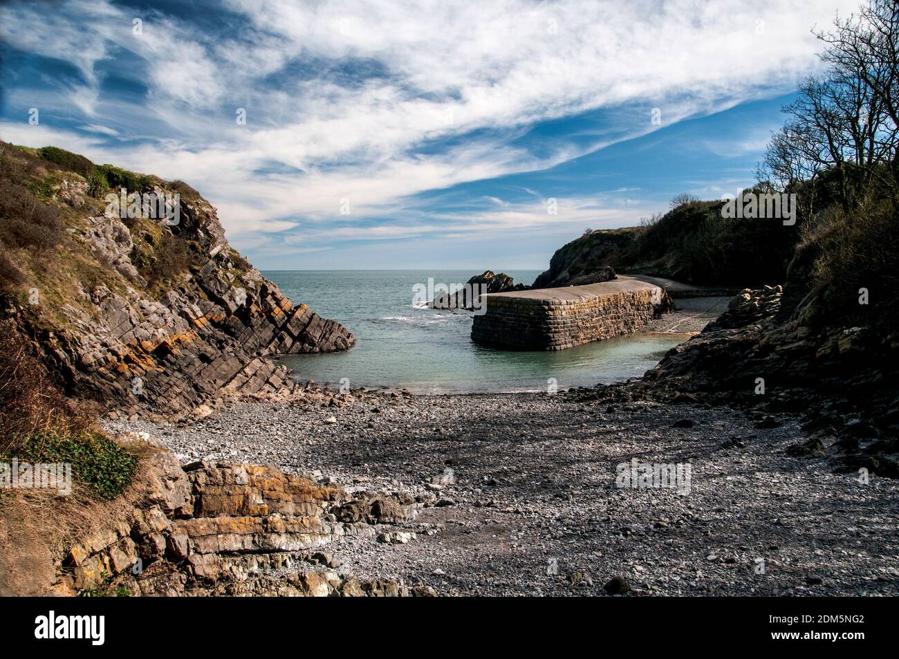 Stackpole Quay in Pembrokeshire Stock Photo - Alamy