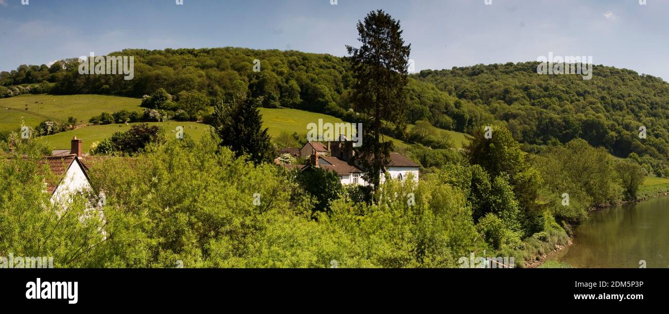 Brockweir in the Wye Valley Stock Photo - Alamy
