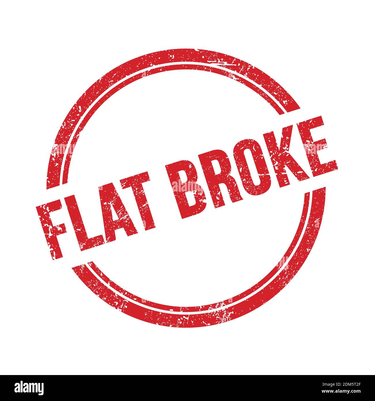 Flat broke stamp hi-res stock photography and images - Alamy