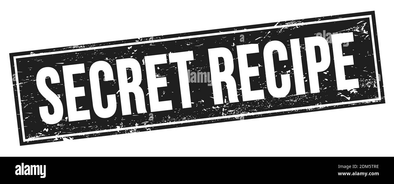 Secret recipe Black and White Stock Photos & Images - Alamy