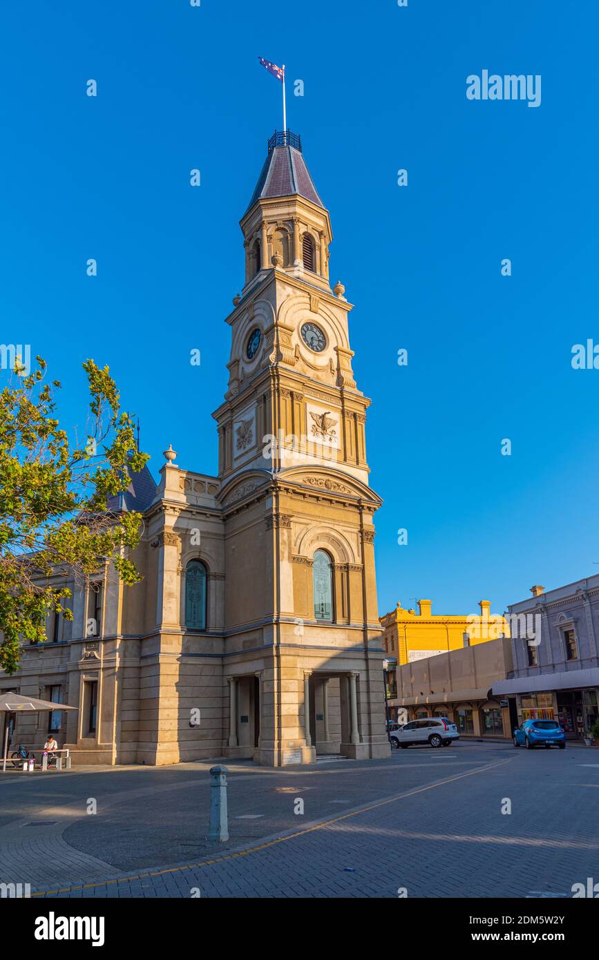 Fremantle town hall in Australia Stock Photo - Alamy