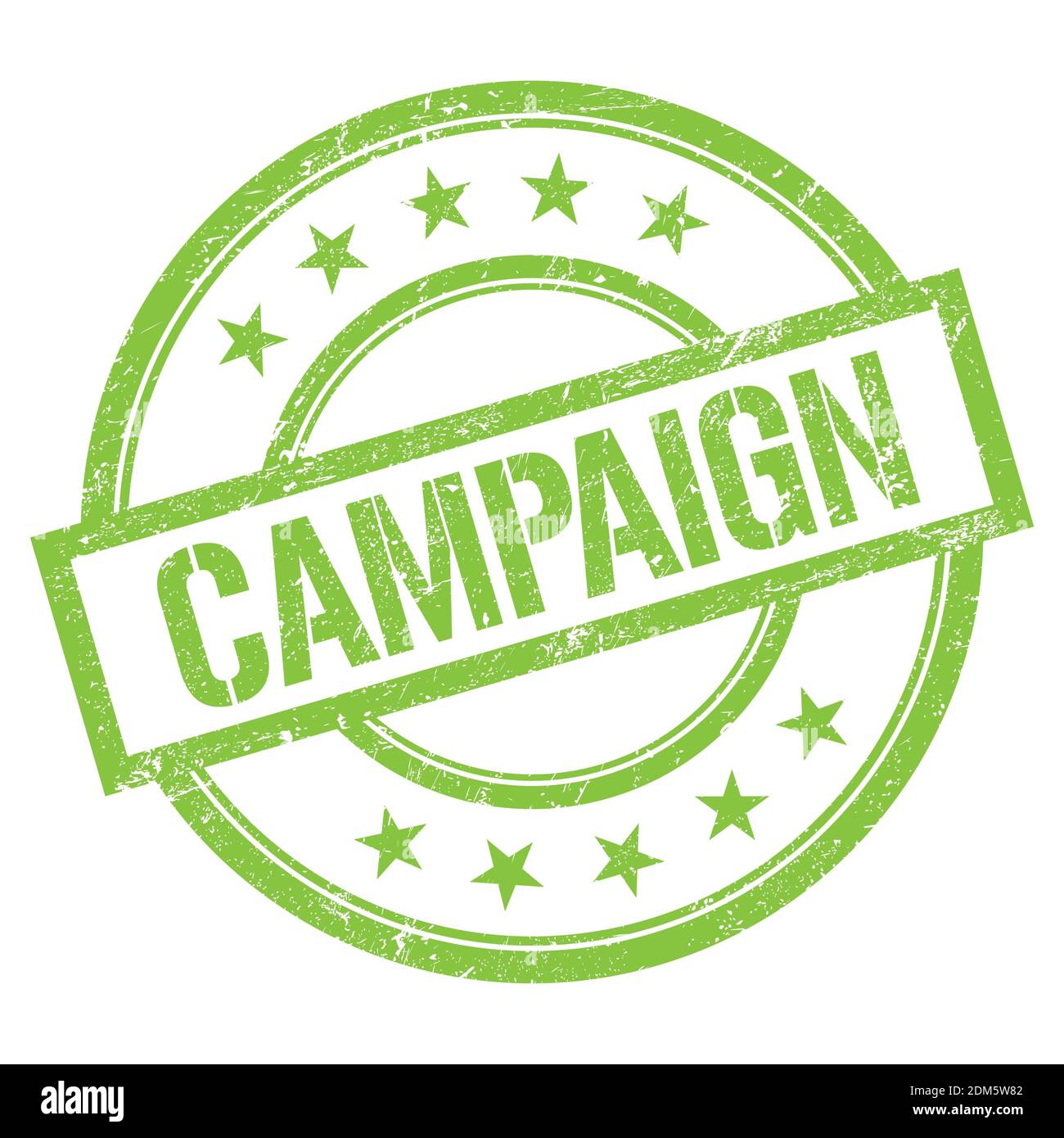 Campaign text on green Cut Out Stock Images & Pictures - Alamy