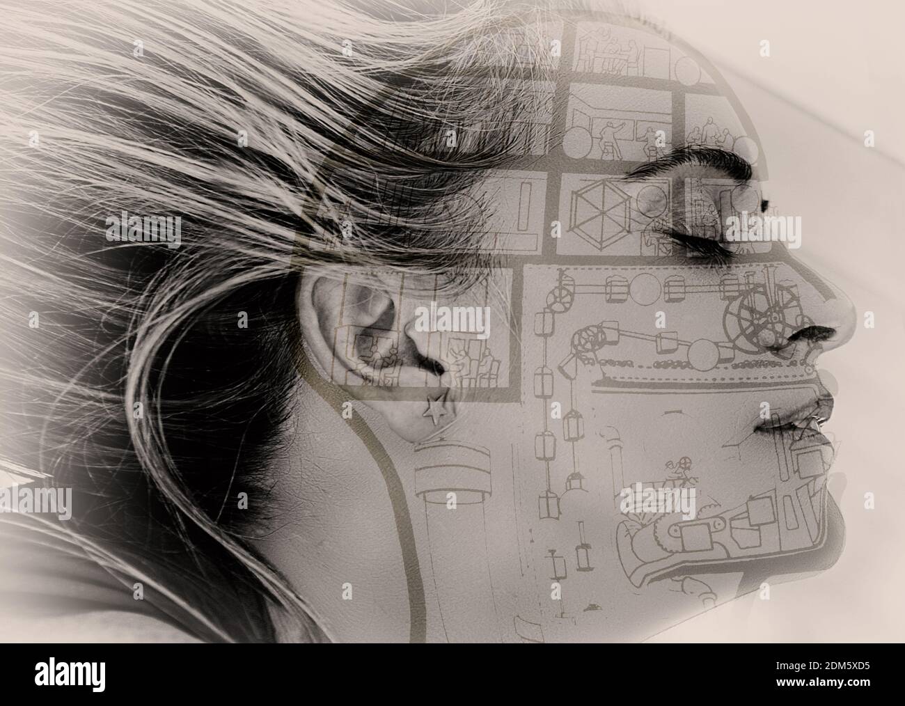 Mature woman exercises on machine hi-res stock photography and images ...