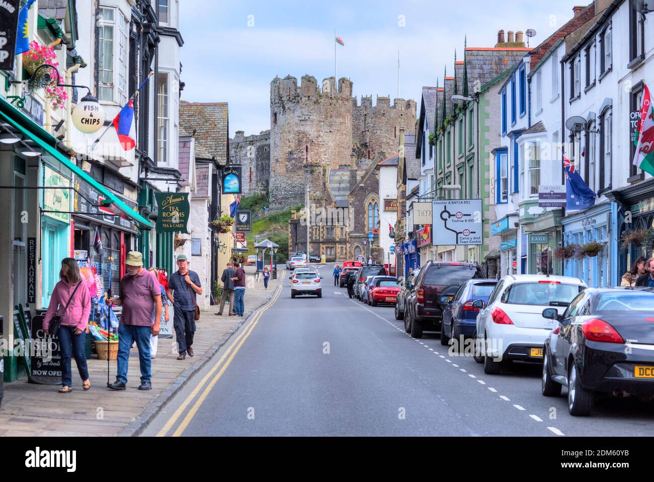 Conwy Castle, Conwy, Wales, UK Stock Photo - Alamy