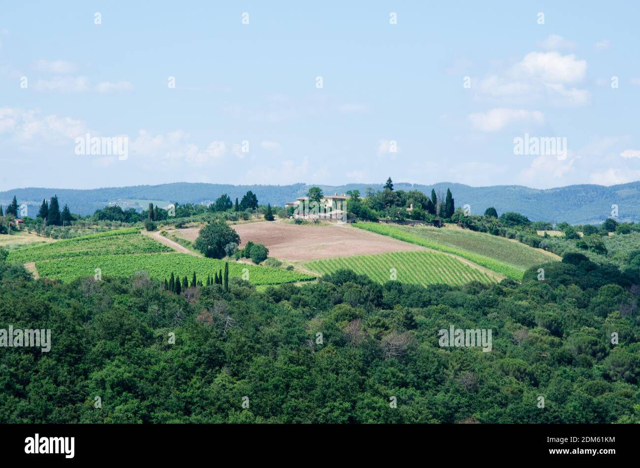 River italy tuscany hills farm hi-res stock photography and images - Alamy