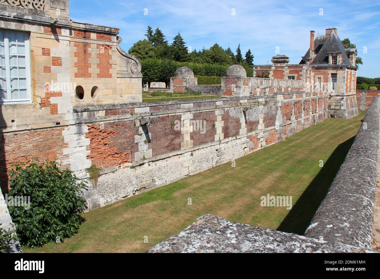 medieval and renaissance castle in anet in france Stock Photo - Alamy