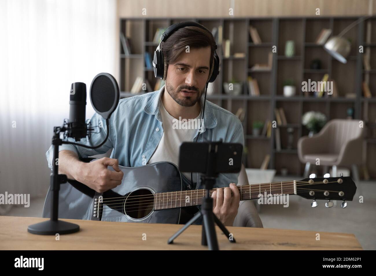 Video record lesson hi-res stock photography and images - Alamy