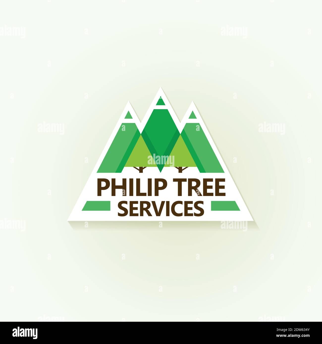 Tree services logo template. Illustration abstract element for your ...