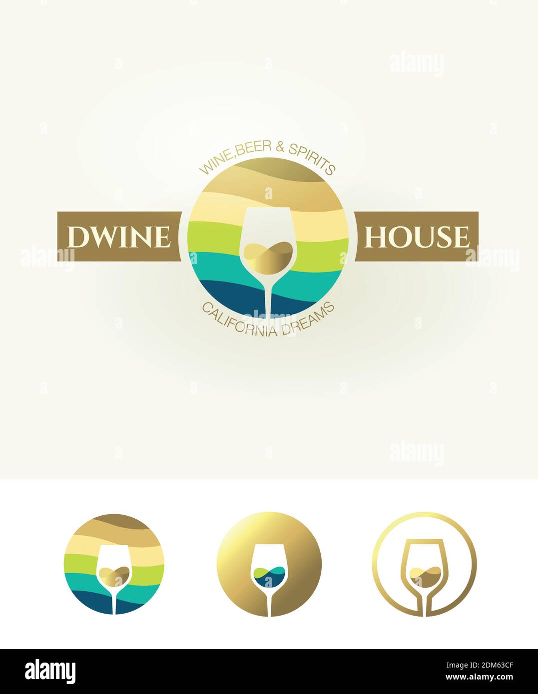 Vector wine logo, labels,symbol concept for your design. Logo template ...