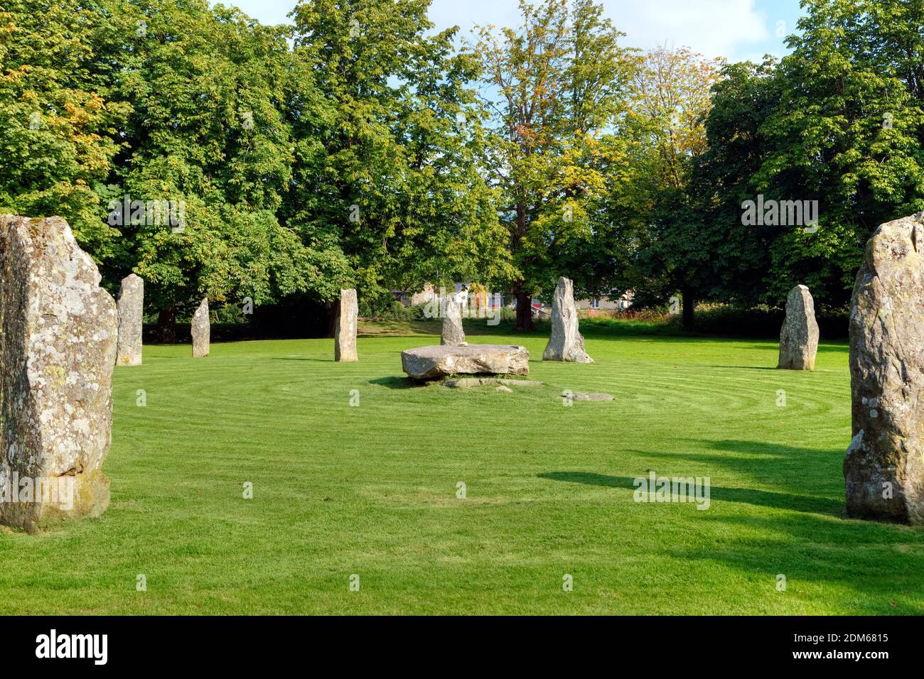 Stone circle wales uk hi-res stock photography and images - Alamy