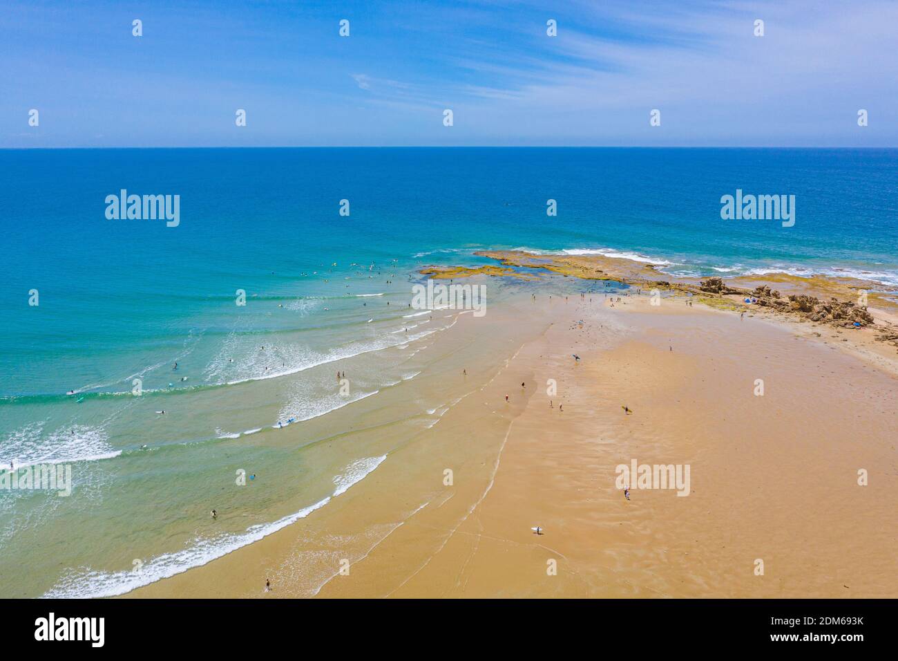 Aerial view of a beach at Anglesea in Australia Stock Photo - Alamy