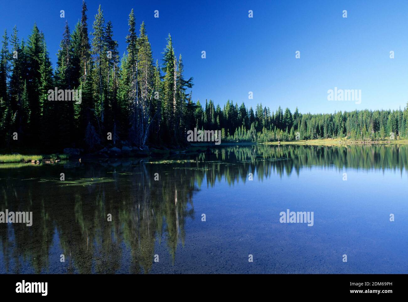 Sister Mirror Lake, Three Sisters Wilderness, Deschutes National Forest ...