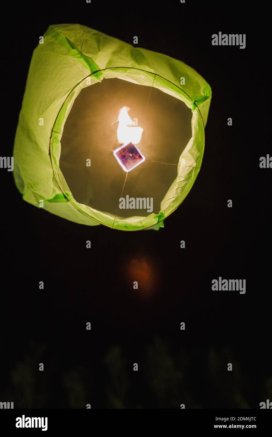 Lantern in sky hi-res stock photography and images - Alamy