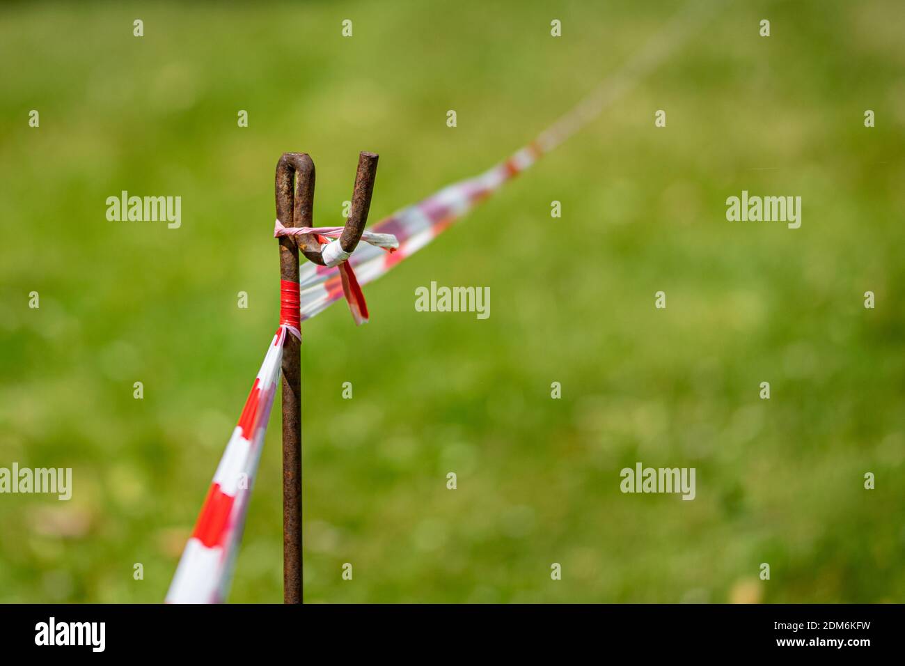 Temporary boundary hi-res stock photography and images - Alamy